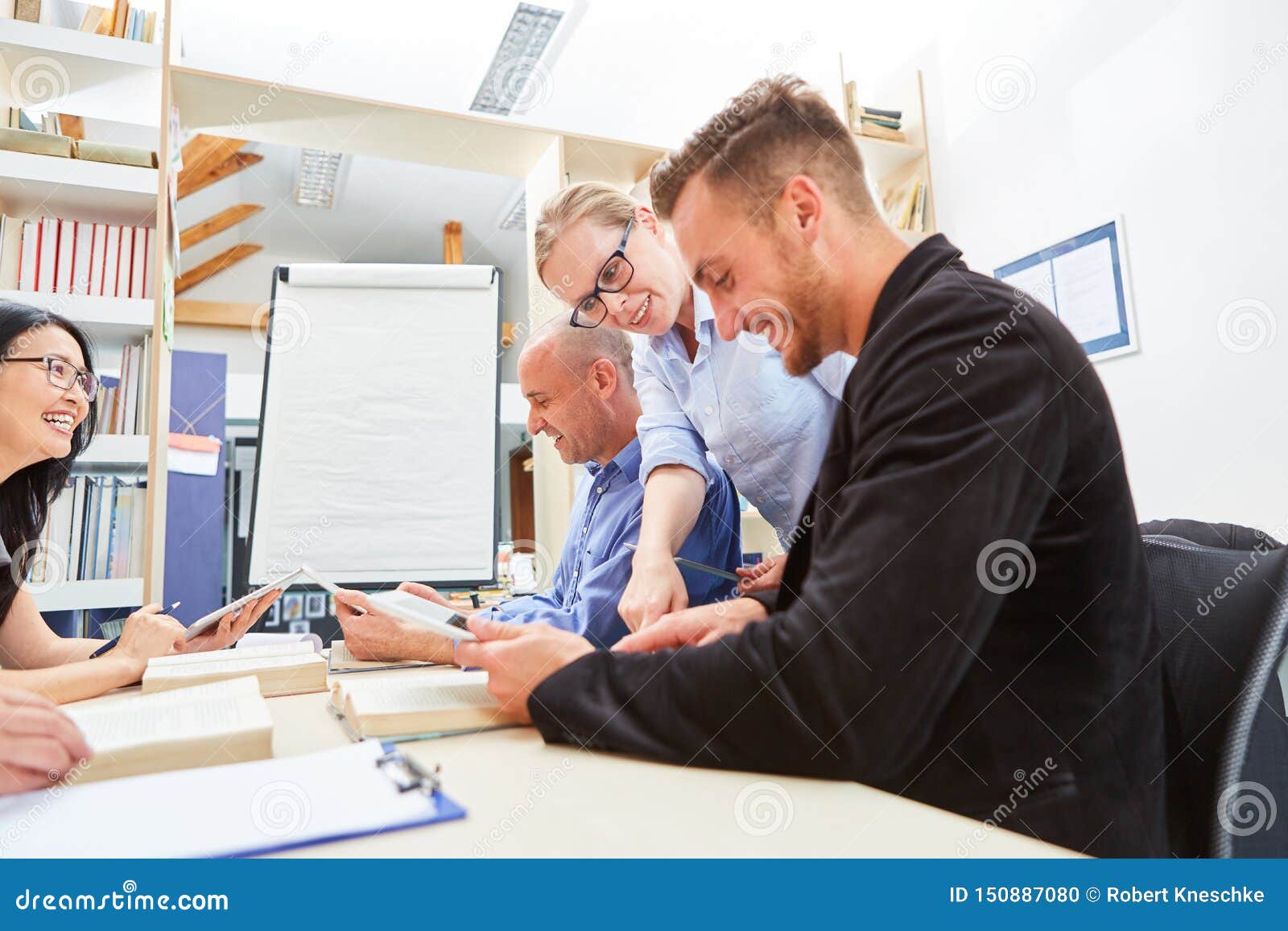 Group in a Course for Adult Education Stock Photo - Image of seminar ...