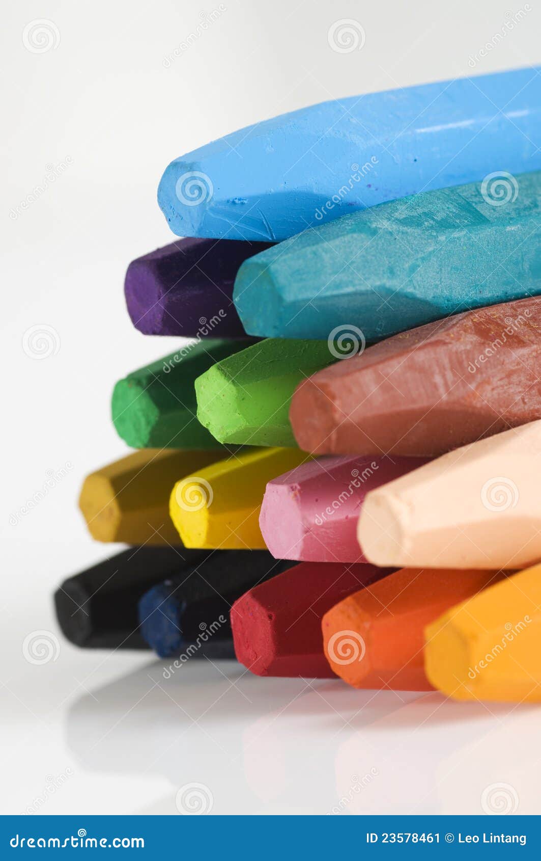 Group of Crayons stock image. Image of objects, green - 23578461