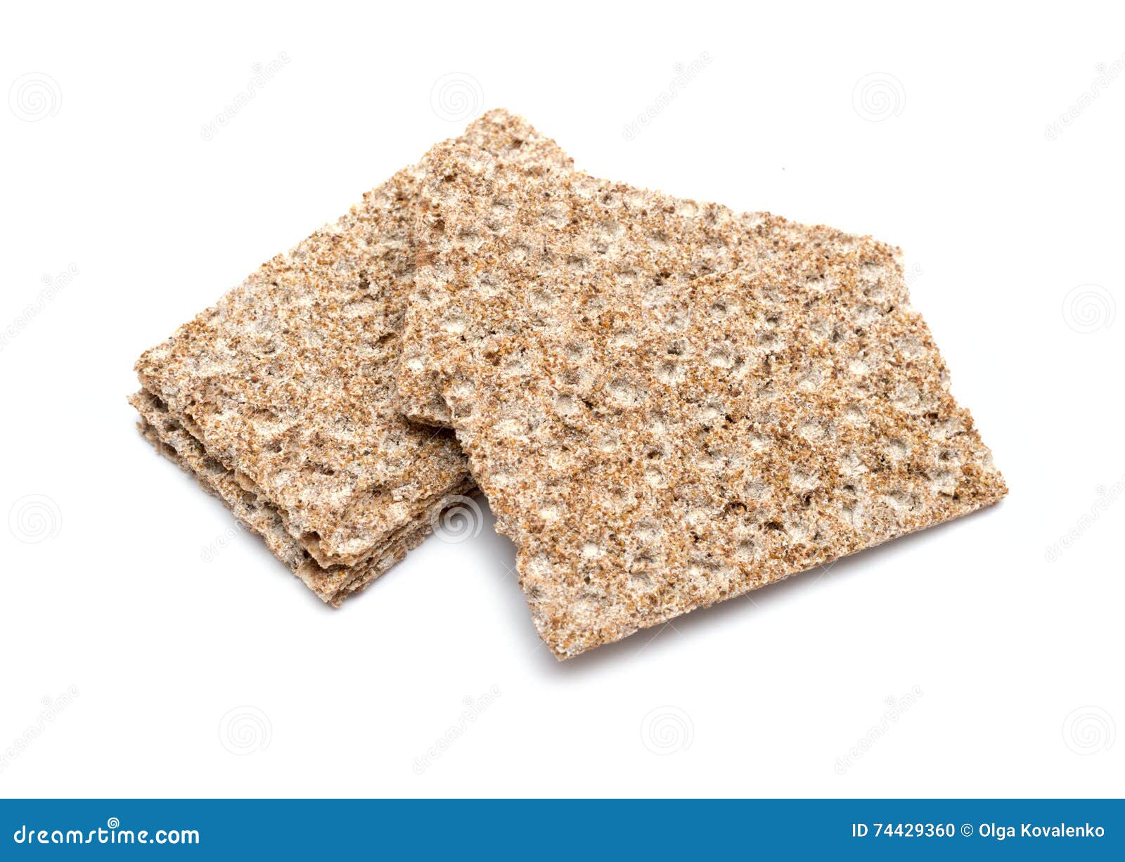 Group of crispbreads stock photo. Image of grain, cracker - 74429360