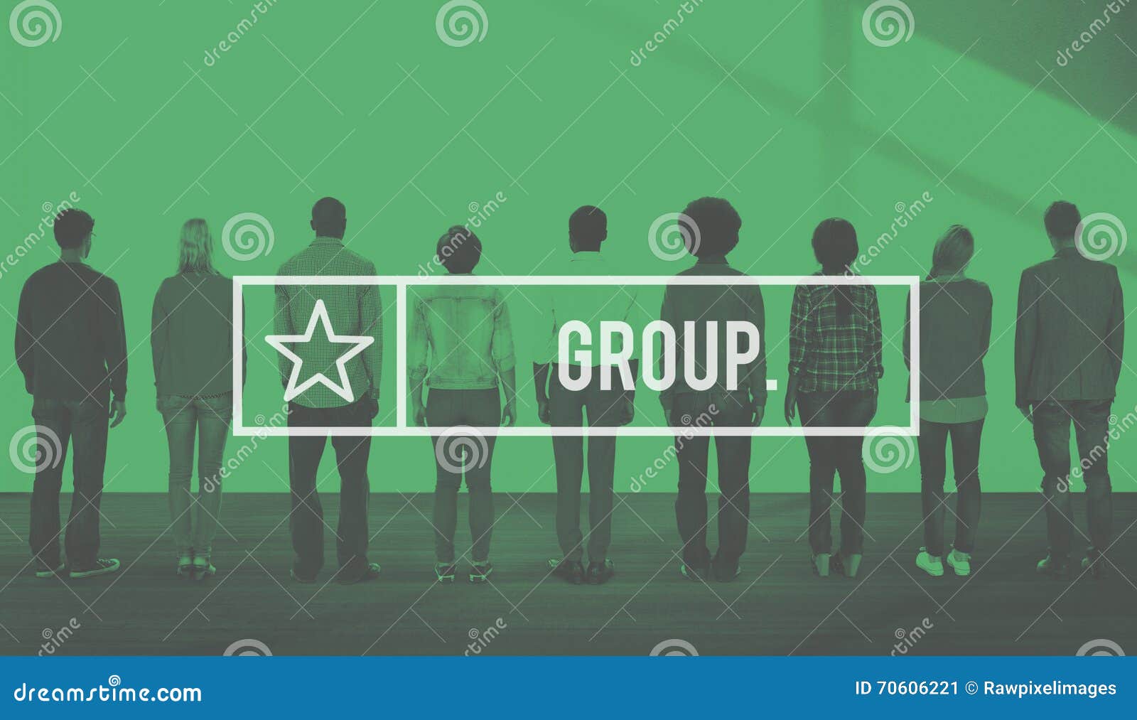 Group Crowd Company Community People Concept Stock Image - Image of ...