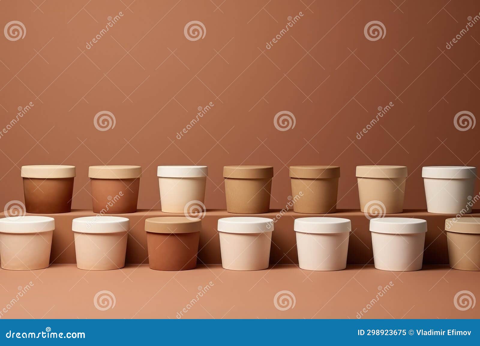 Cups on Table stock image. Image of takeaway, background - 298923675