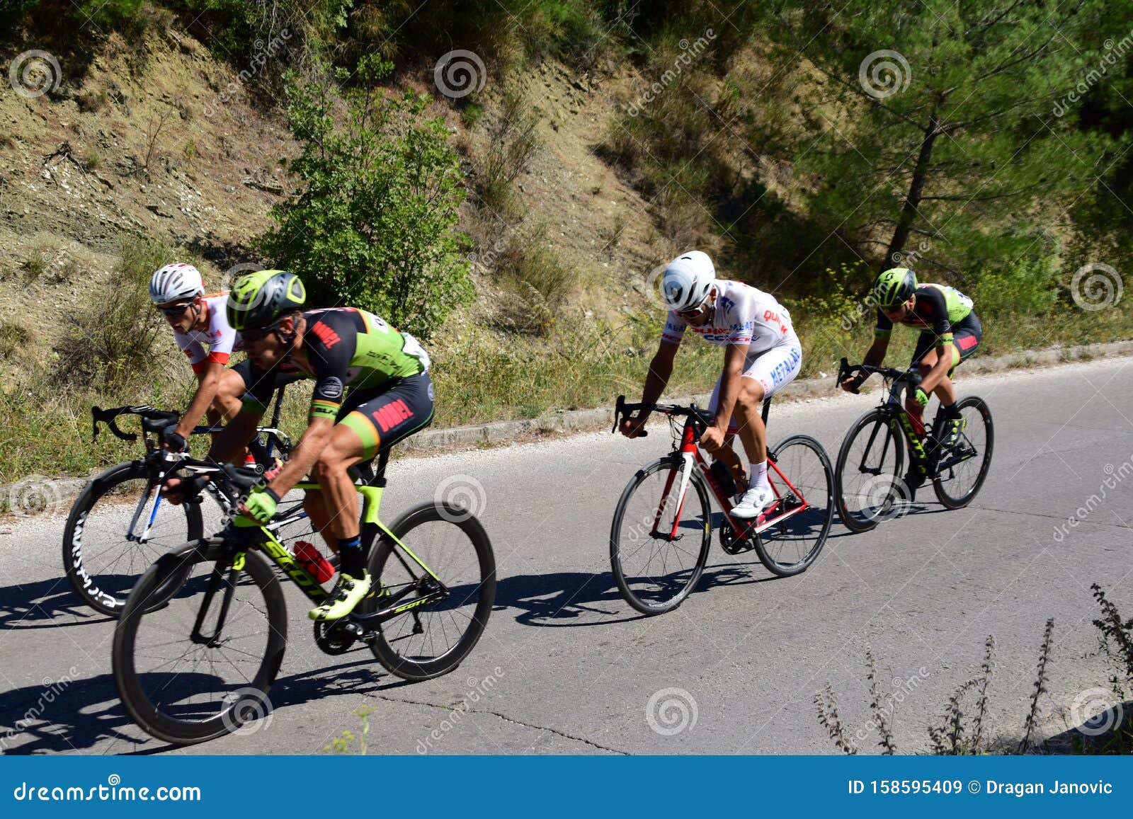 Group of cyclists editorial stock image. Image of activity - 158595409