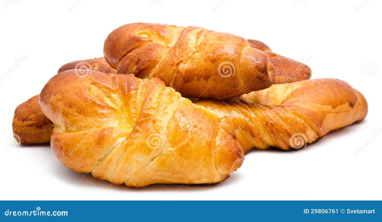 Group of Delicious Buns Isolated Stock Image - Image of delicious ...