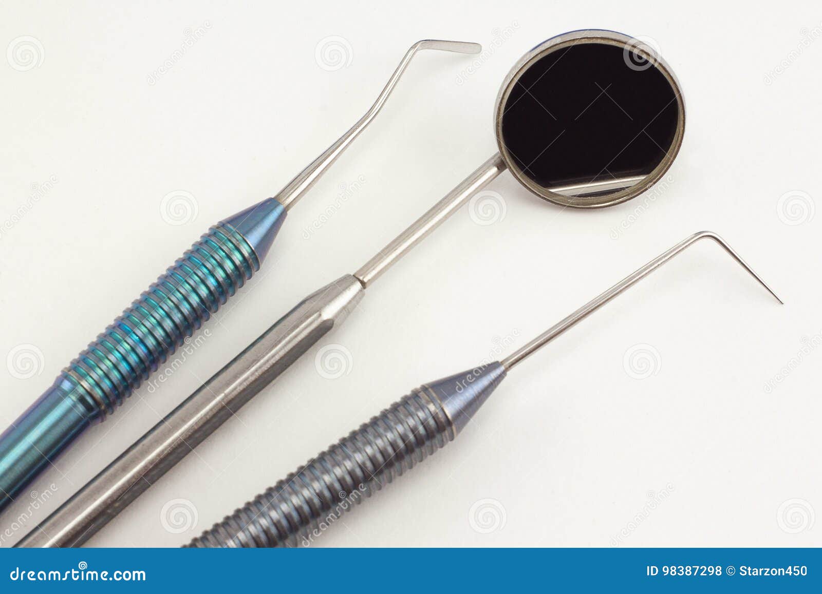 Group of Dental Tools for the Treatment of Teeth. Stock Photo - Image ...