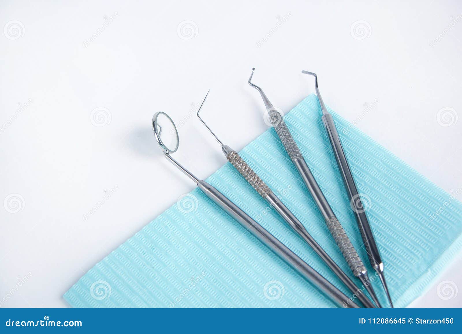 Group of Dental Tools for the Treatment of Teeth. Stock Image - Image ...