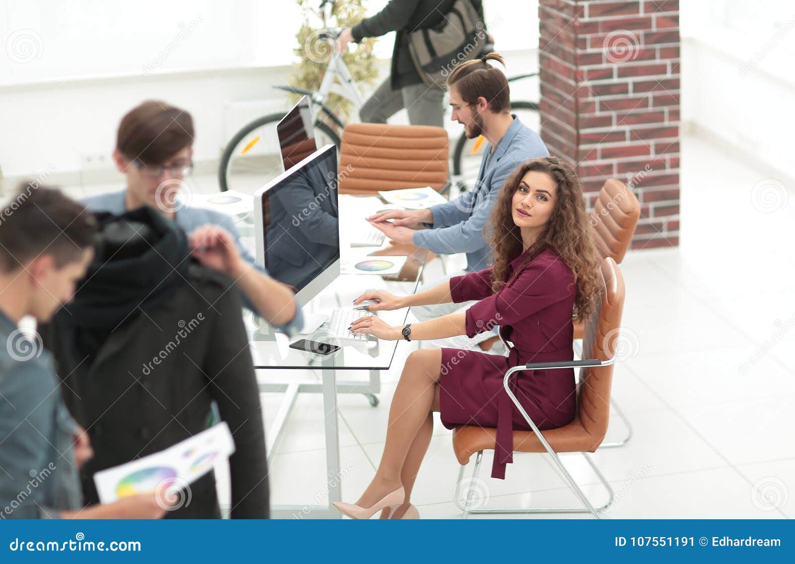 Group of Designers Working in a Modern Office Stock Image - Image of ... Group of Designers Working in a Modern Office Stock Image - Image of ...