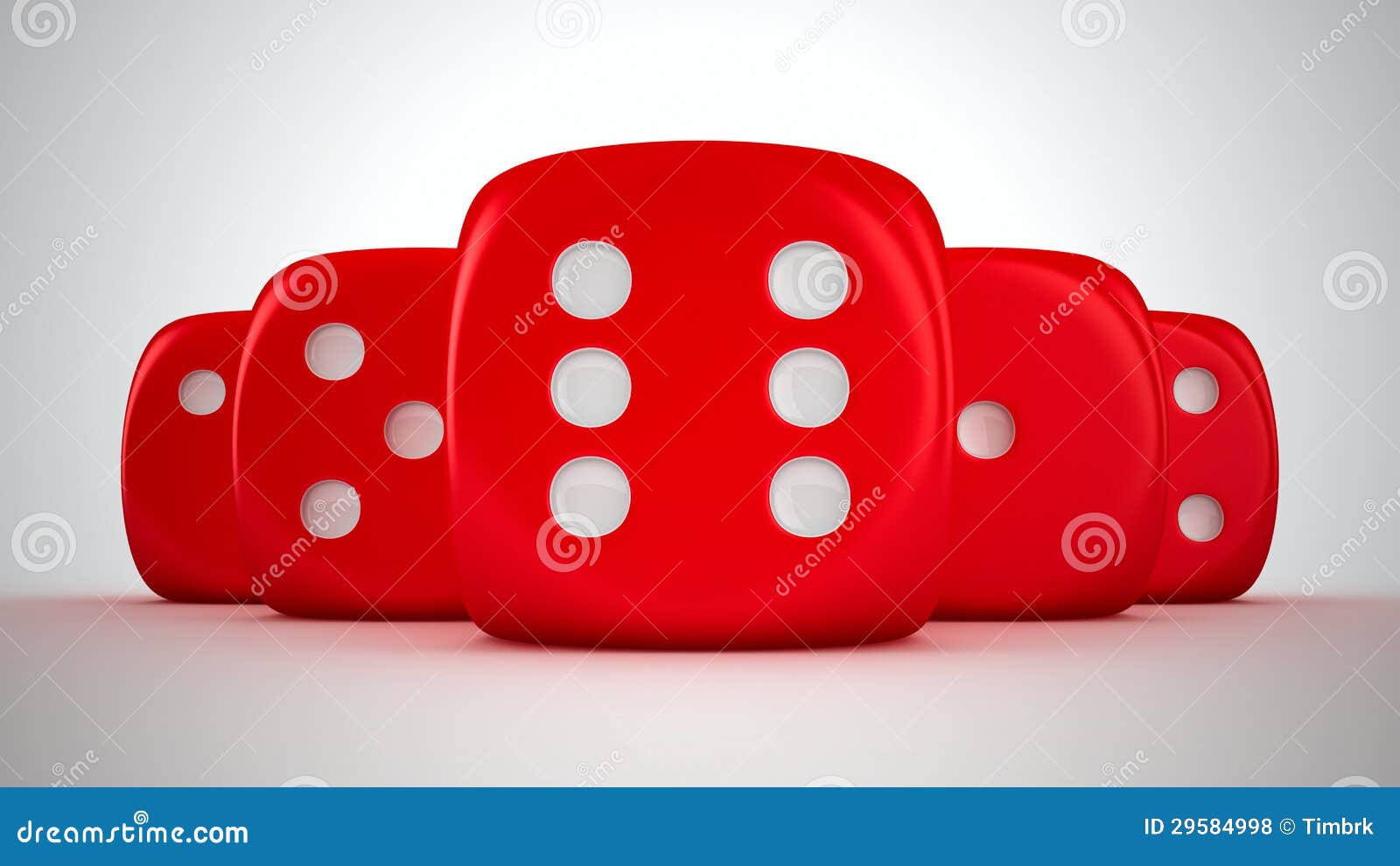 Group of dice stock illustration. Illustration of luck - 29584998