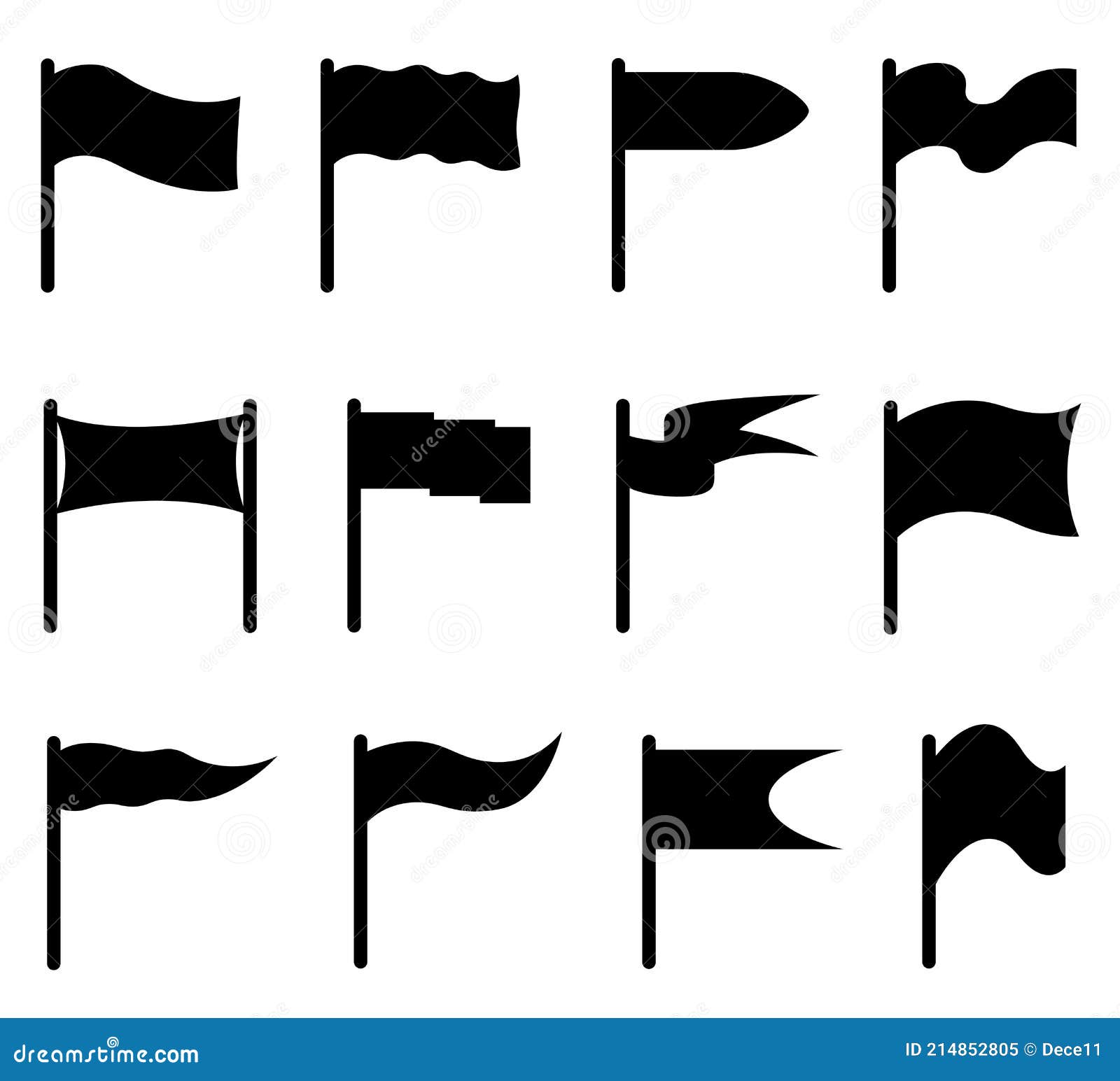 Group of different flags stock vector. Illustration of collage - 214852805