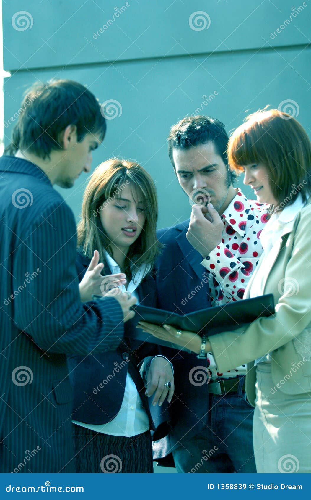 Group Discussion stock image. Image of conferencing, converse - 1358839