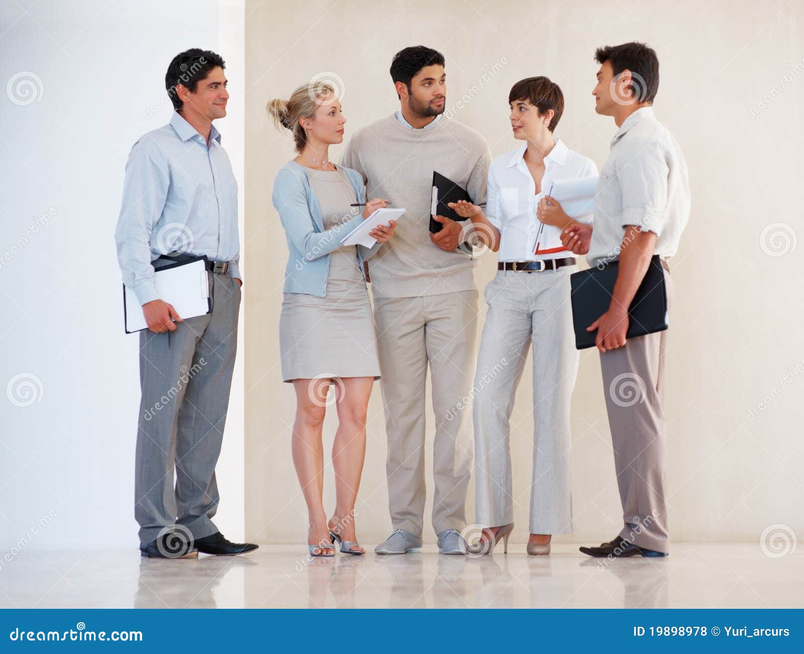 Group discussion stock photo. Image of male, female, business - 19898978