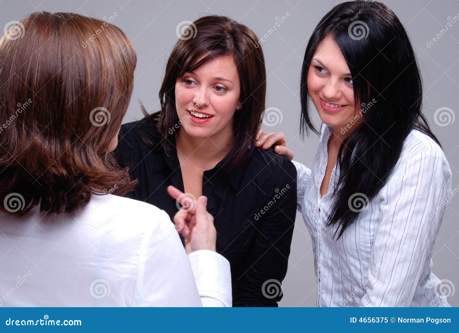 Group Discussion stock image. Image of adult, hair, chatting - 4656375