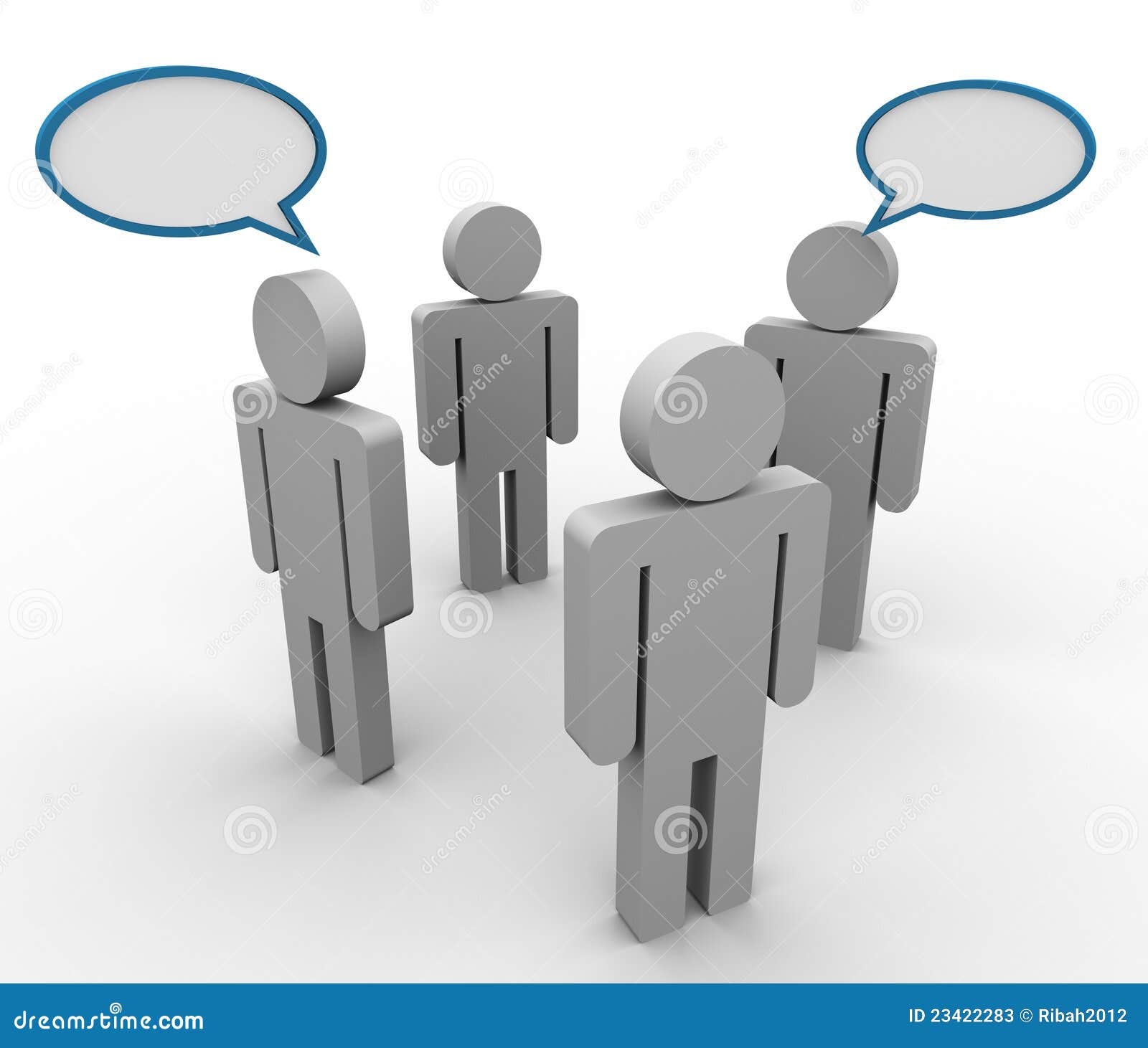 Group discussion concept stock illustration. Illustration of global ...