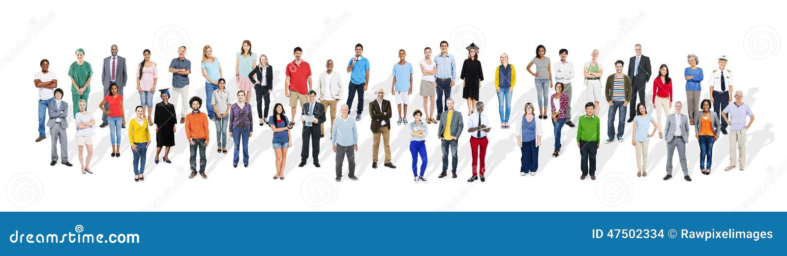 Group of Diverse Multiethnic People with Different Jobs Concept Stock ...