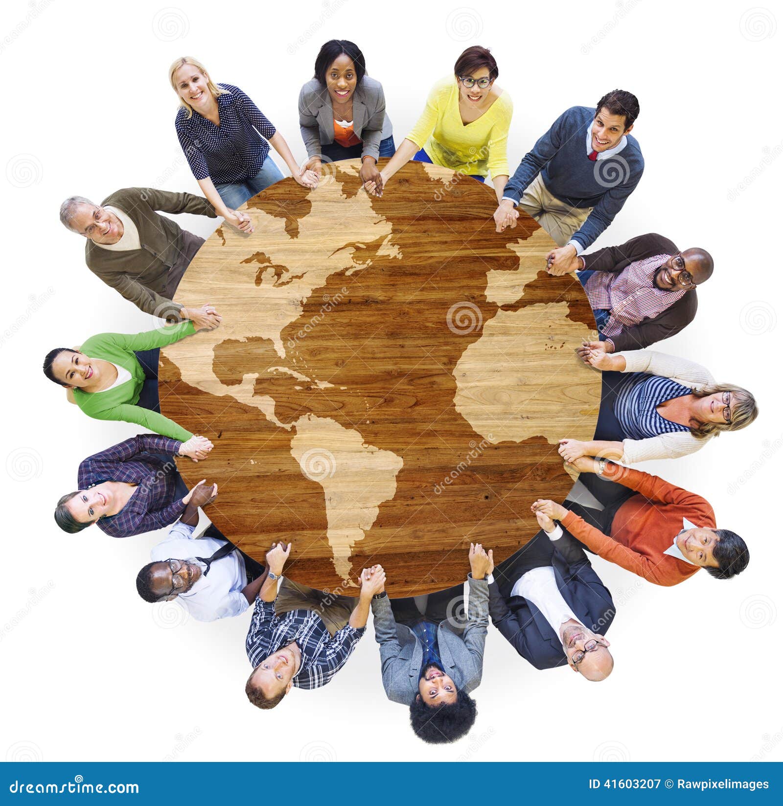 Group of Diverse Multiethnic People Holding Hands Stock Image - Image ...