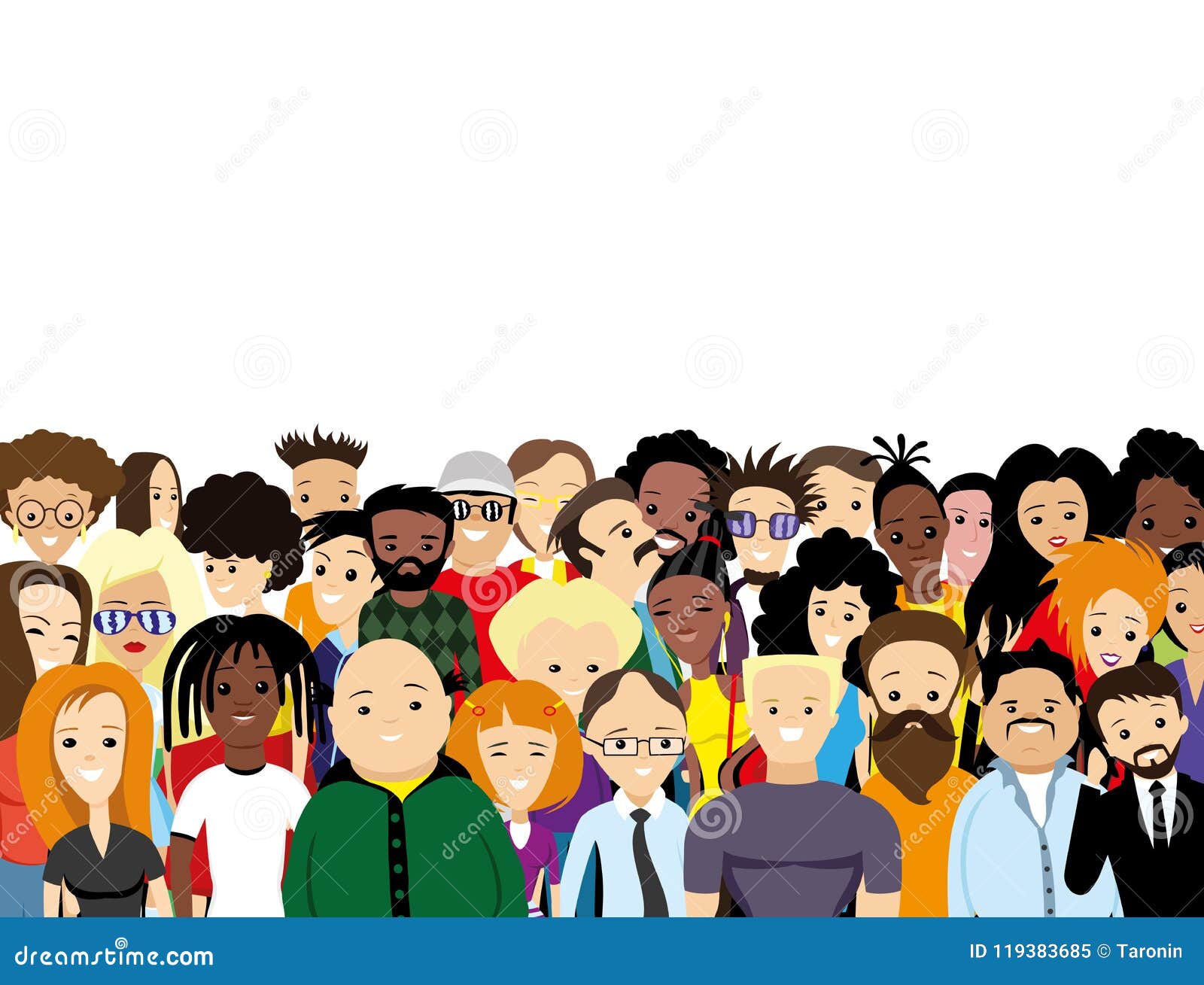 Group of diverse people. stock vector. Illustration of vector - 119383685 Group of diverse people. stock vector. Illustration of vector - 119383685