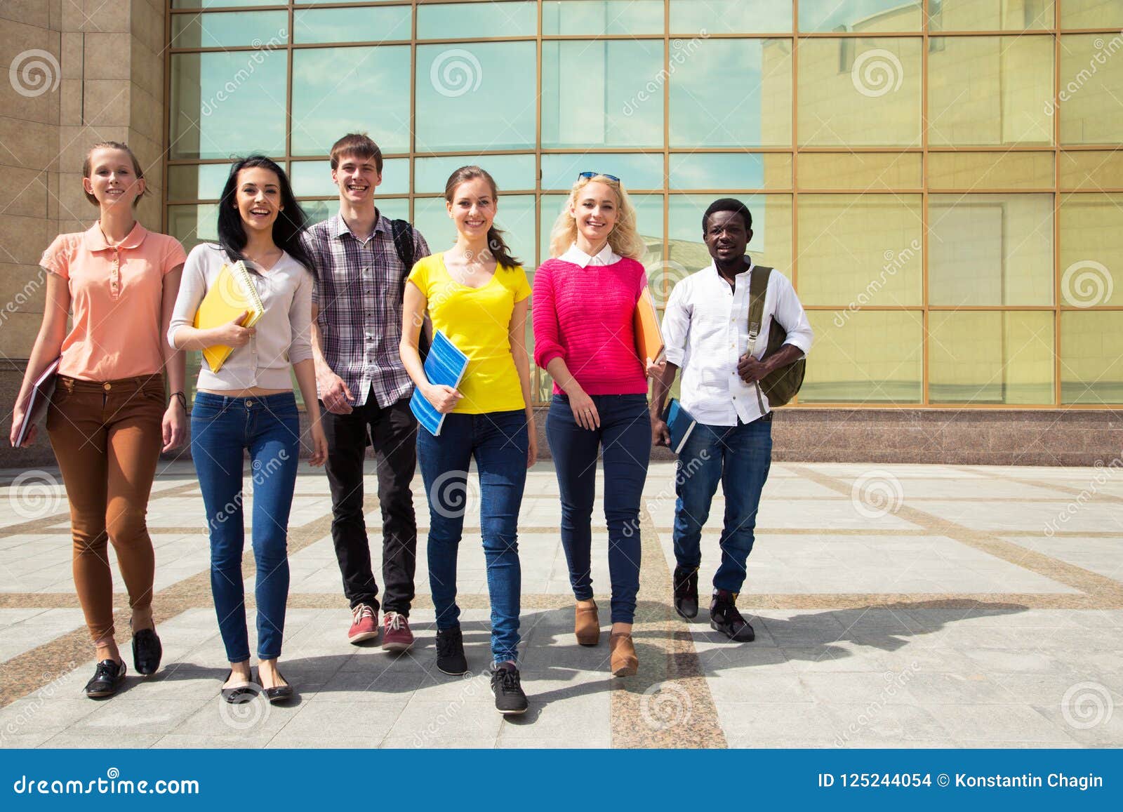 Group of Diverse Students Walking Together Stock Photo - Image of mates ... Group of Diverse Students Walking Together Stock Photo - Image of mates ...