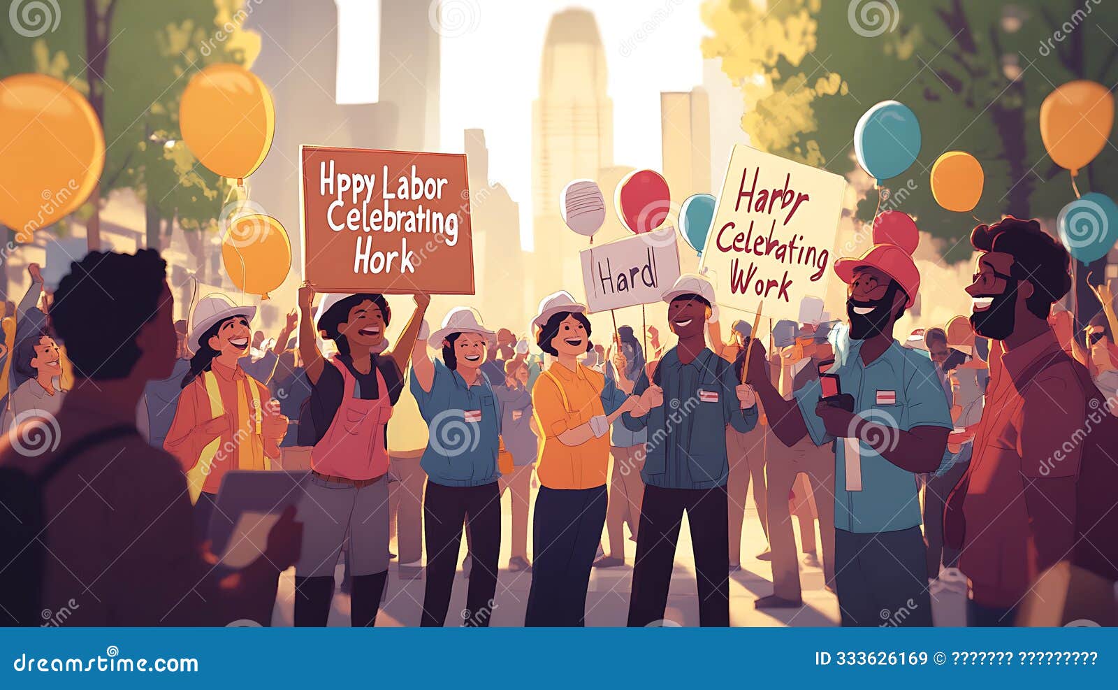 Celebrating Labor Day Honoring Workers With Iconic Construction Tools ...