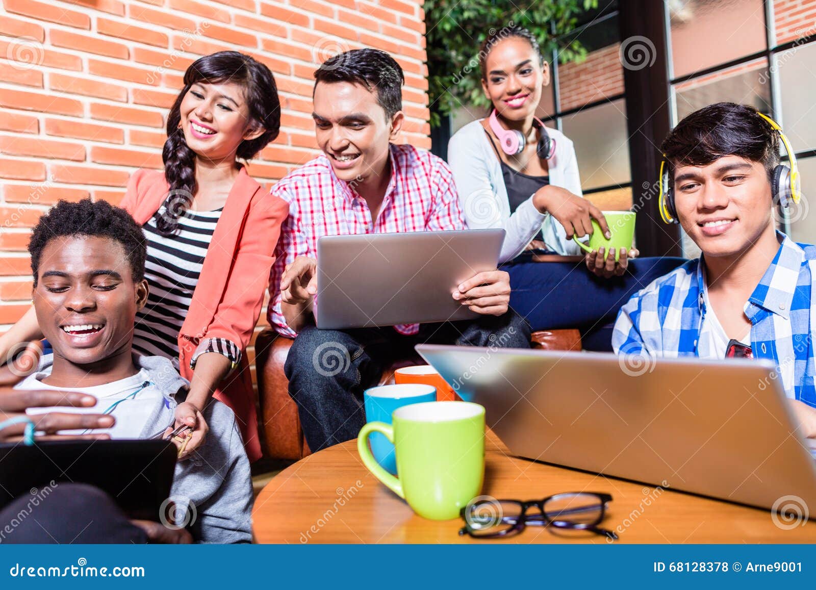 Group of Diversity College Students Learning on Campus Stock Photo ... Group of Diversity College Students Learning on Campus Stock Photo ...