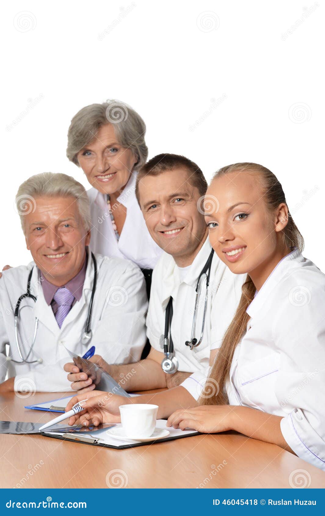 Group of doctors stock photo. Image of office, network - 46045418