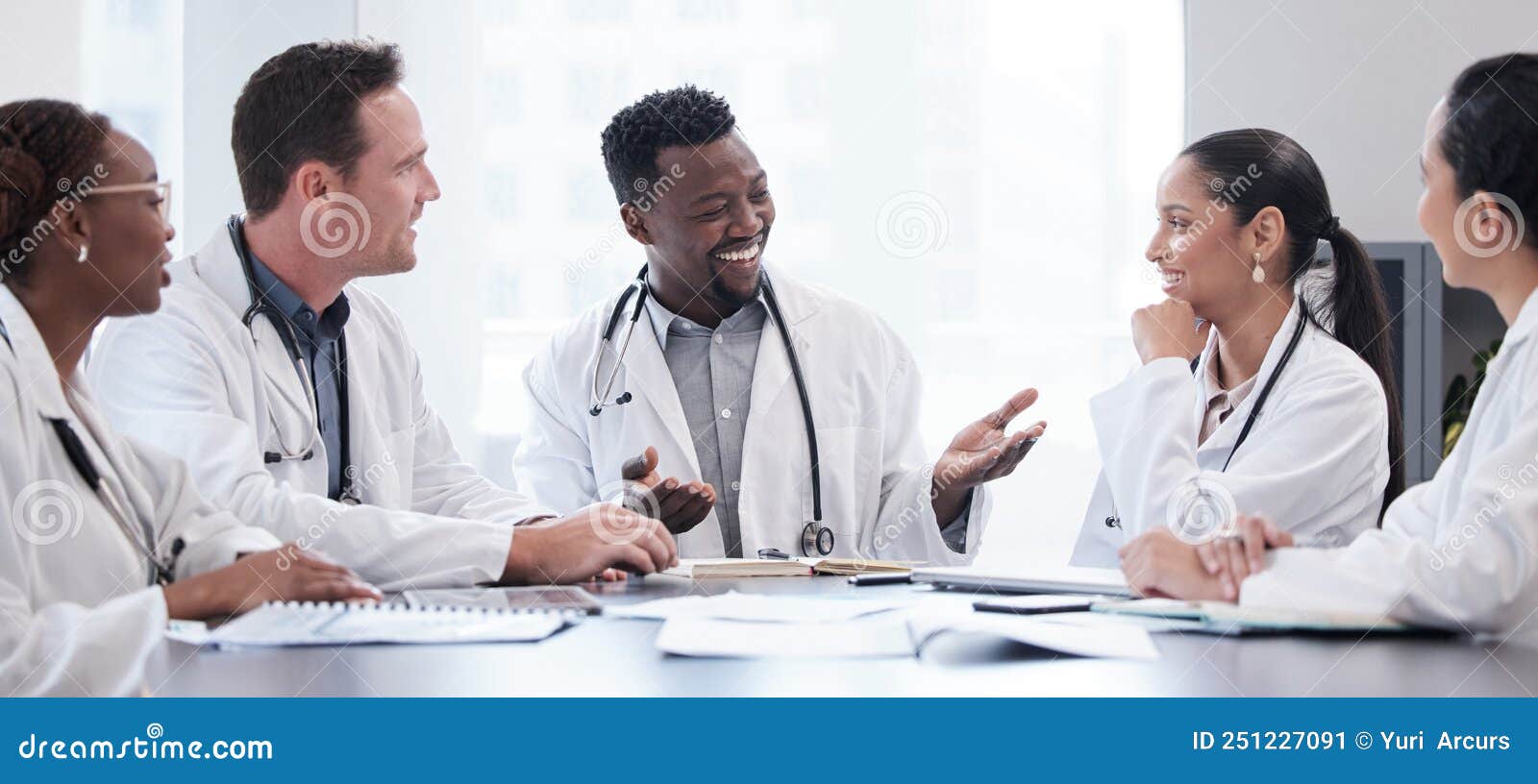 Your Input is really Valued Here. a Group of Doctors Having a Staff ...