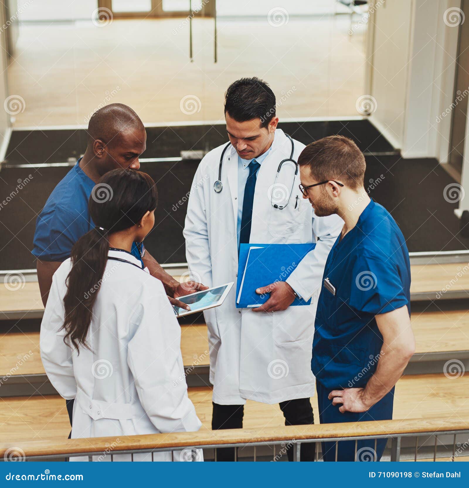 Group Of Doctors In Staff Room Royalty-Free Stock Photography ...