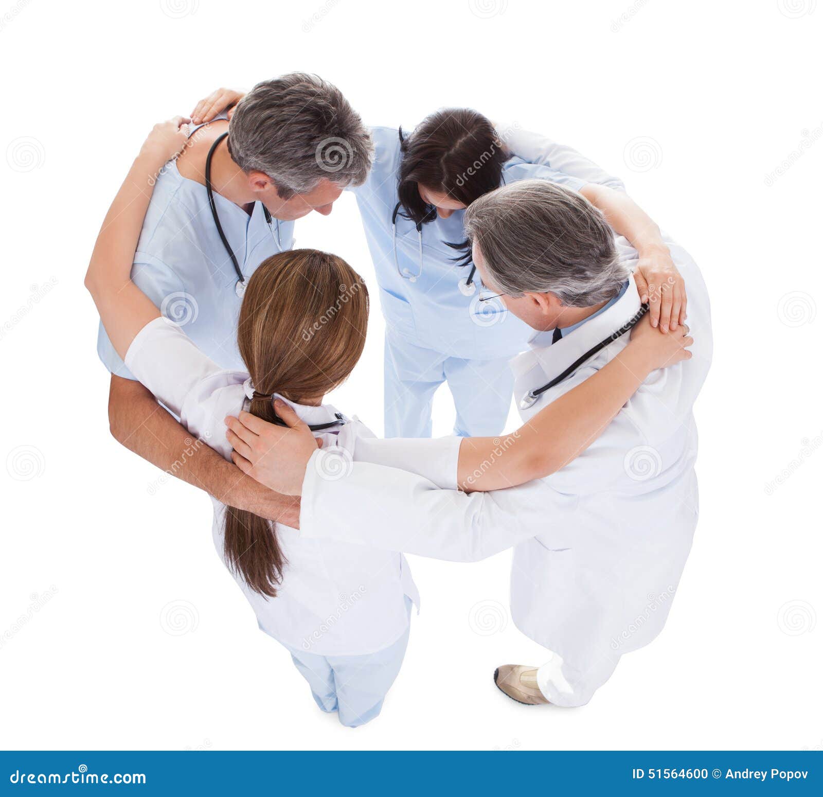 Group of Doctors Making Huddle Stock Photo - Image of hand, meeting ...