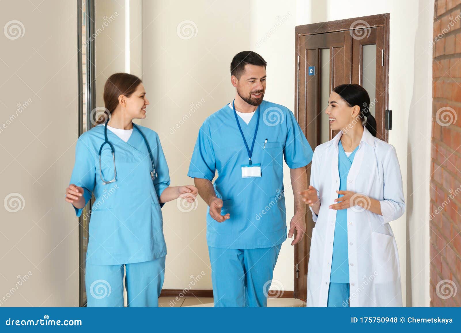 Group of Doctors Walking. Medical Service Stock Photo - Image of health ...