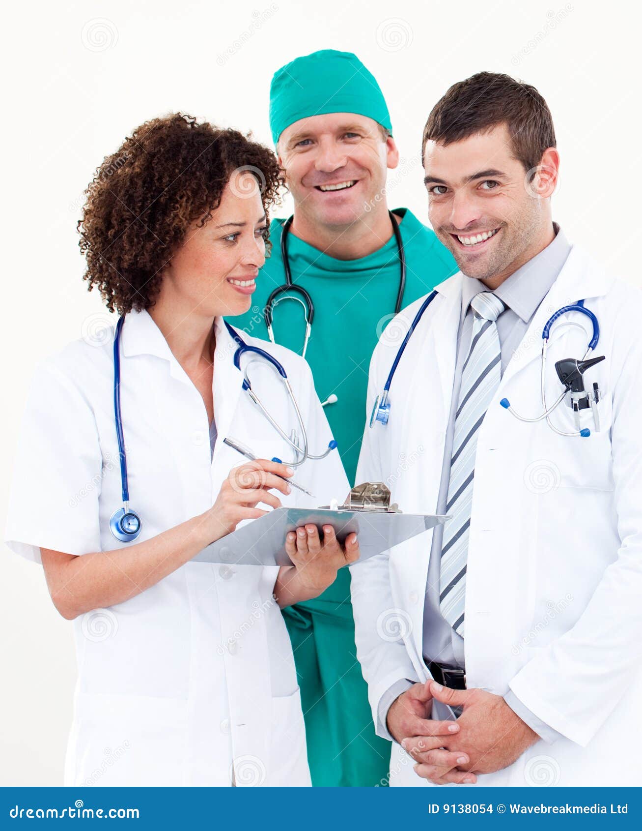 Group of Doctors Working Together Stock Photo - Image of help, healthy ...