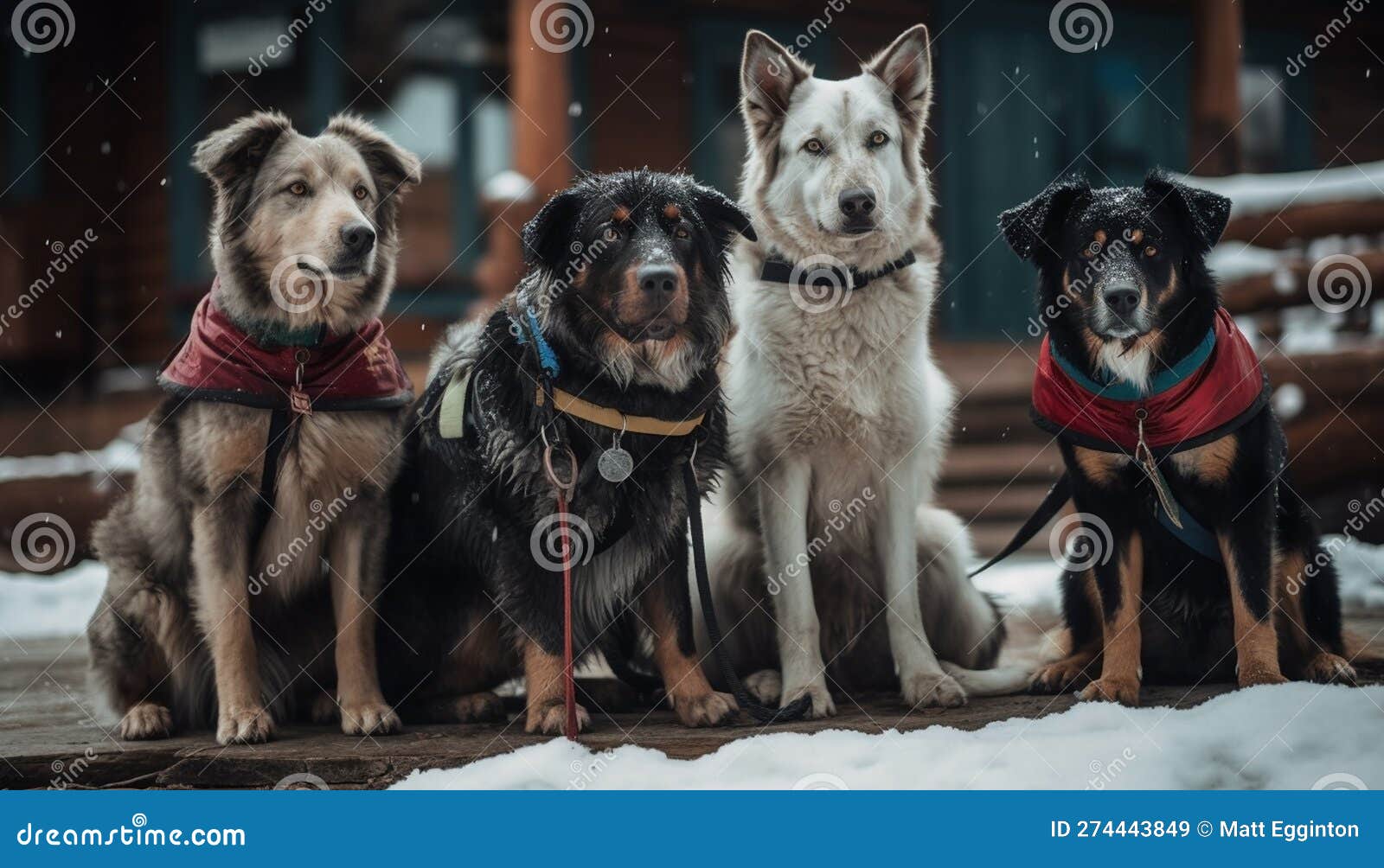 Group of Dogs stock image. Image of breed, domestic - 274443849