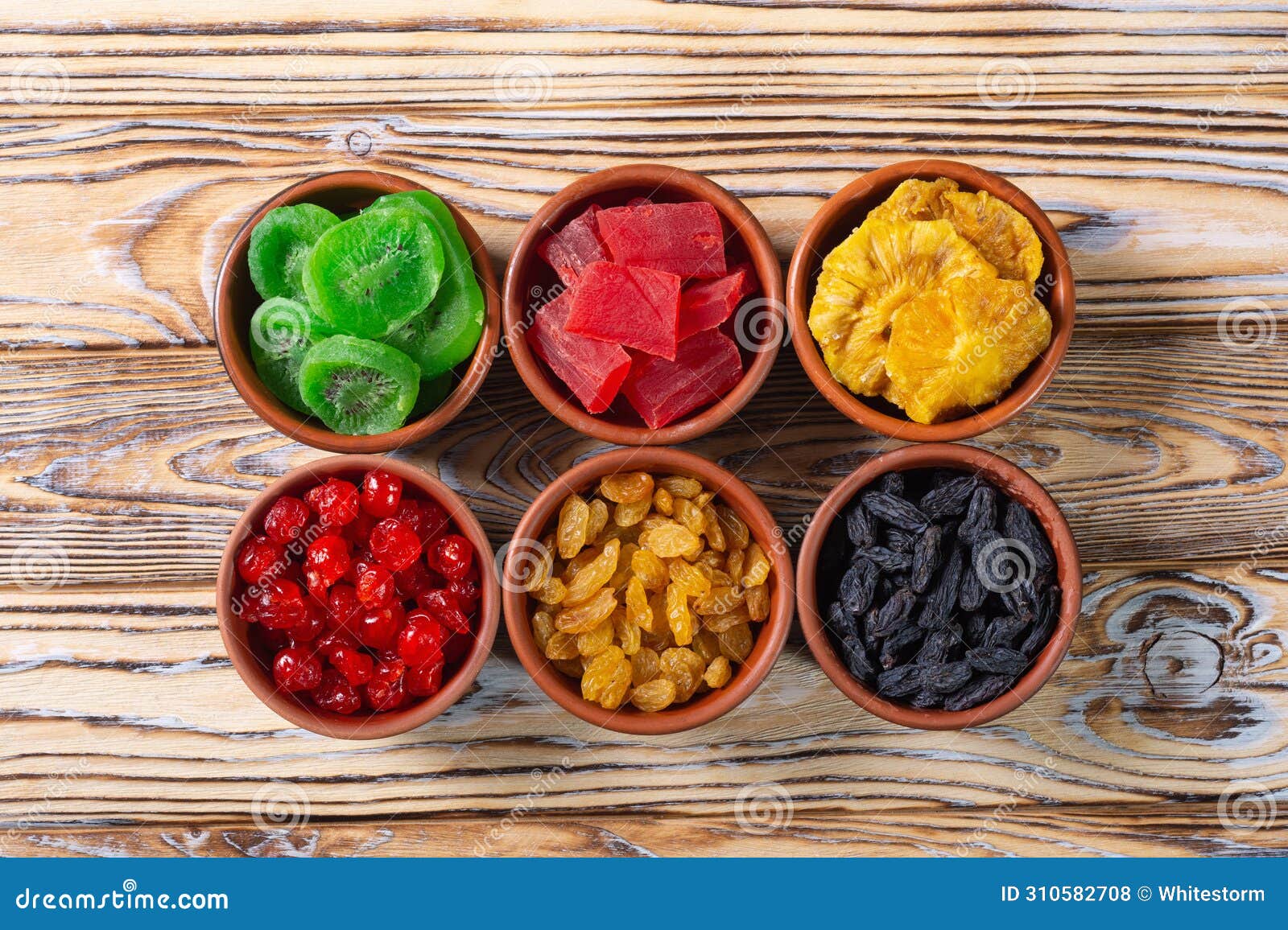 Group of Dried and Candied Fruit in Bowl Stock Photo - Image of healthy ...