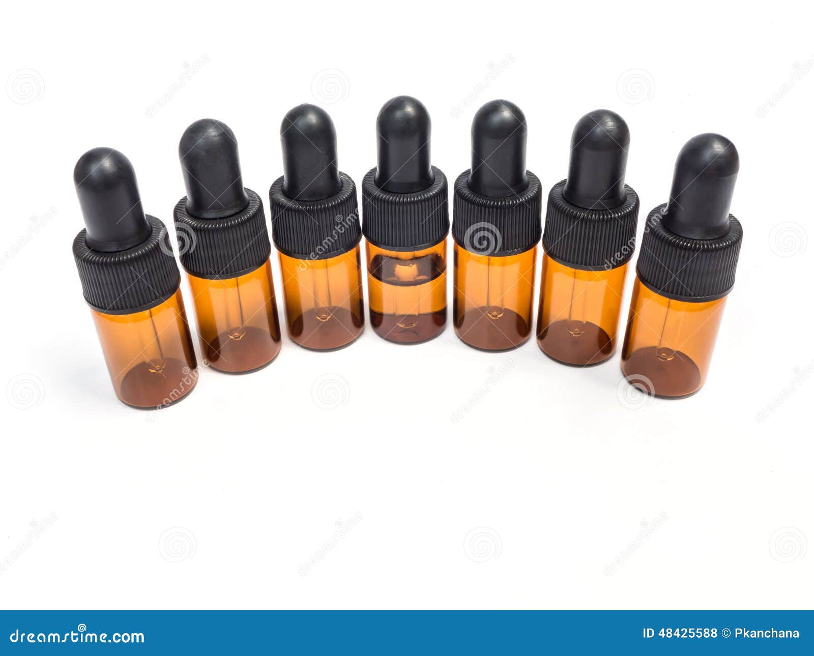 Group of dropper bottles stock photo. Image of organic - 48425588