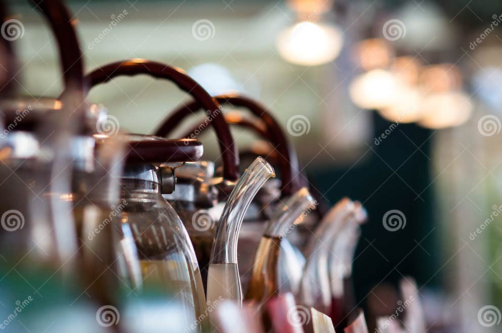 Group Dummies Glass Closeup Stock Photo - Image of vintage, glass: 44794606