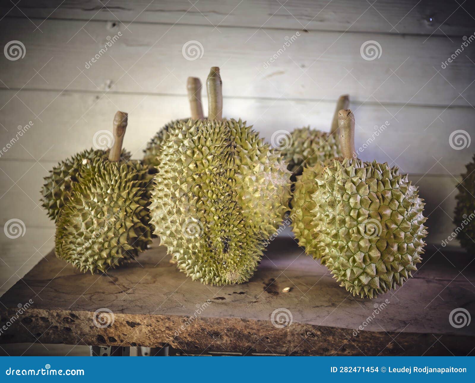 Group of Durians in the Durian Market. Thailand Stock Photo - Image of ...