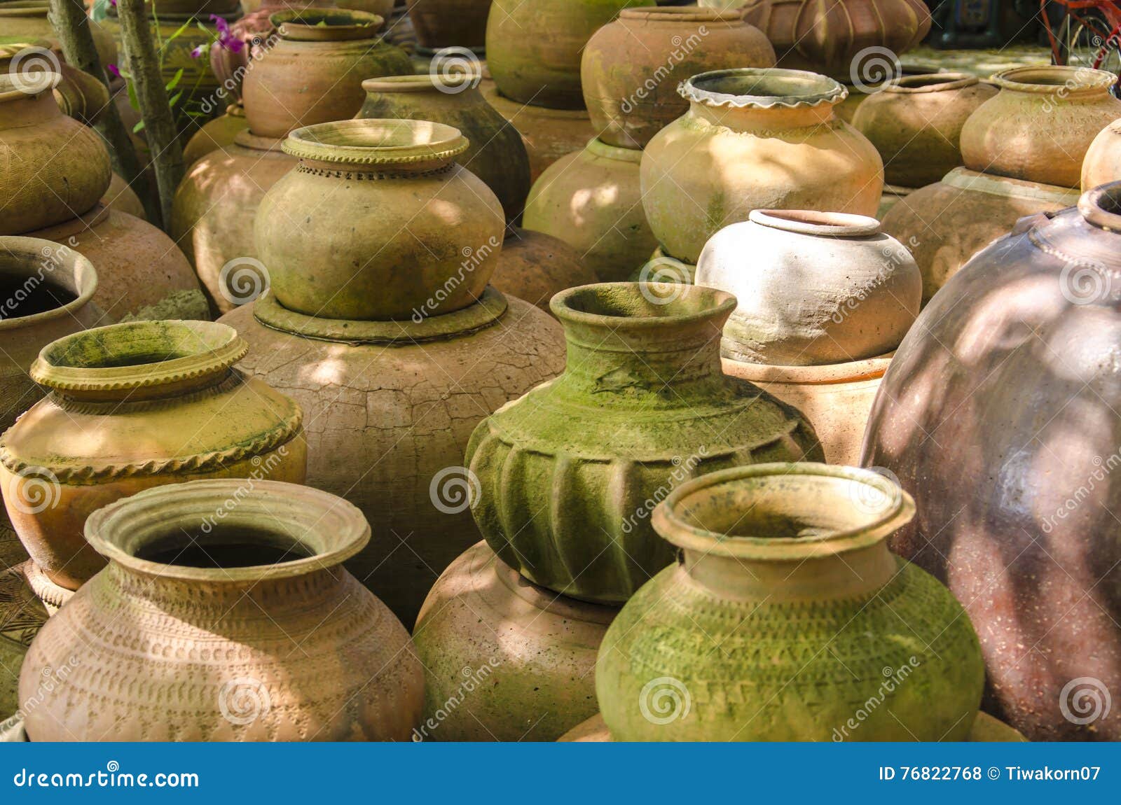 Group of Earthenware stock photo. Image of plate, group - 76822768