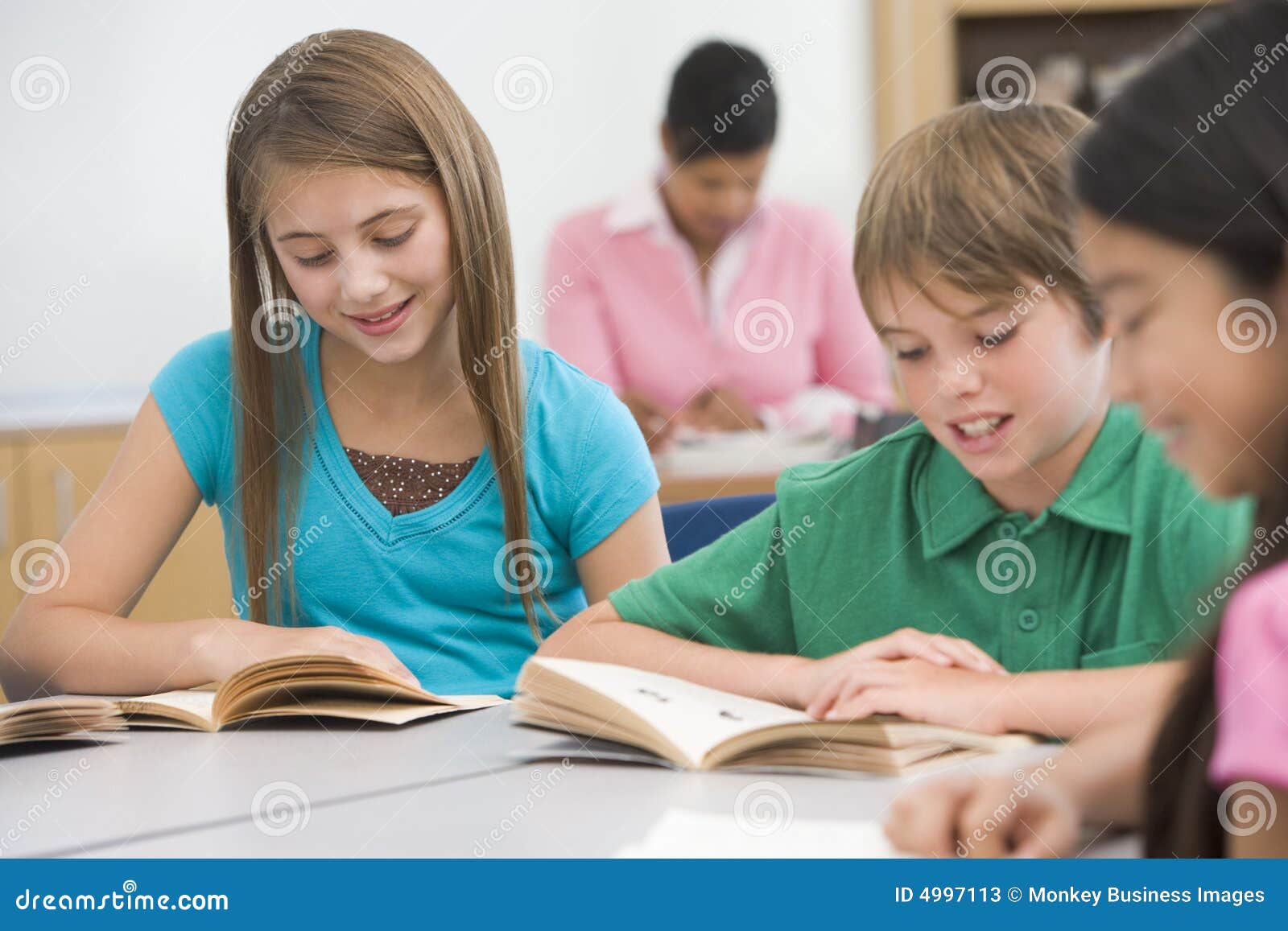 Group of Elementary School Pupils Reading Stock Image - Image of ... Group of Elementary School Pupils Reading Stock Image - Image of ...