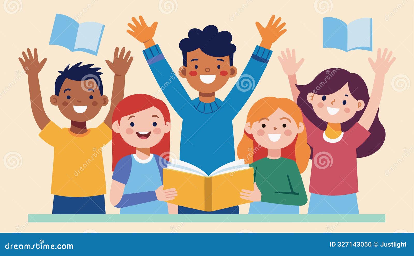 Students Raise Their Hands In A Classroom, Eager To Participate In A ... Students Raise Their Hands In A Classroom, Eager To Participate In A ...
