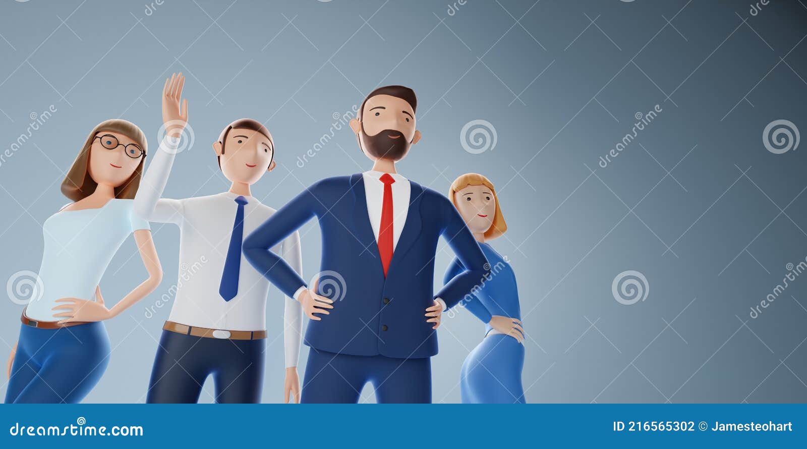 Group of the Elite Business Team Stock Illustration - Illustration of ...