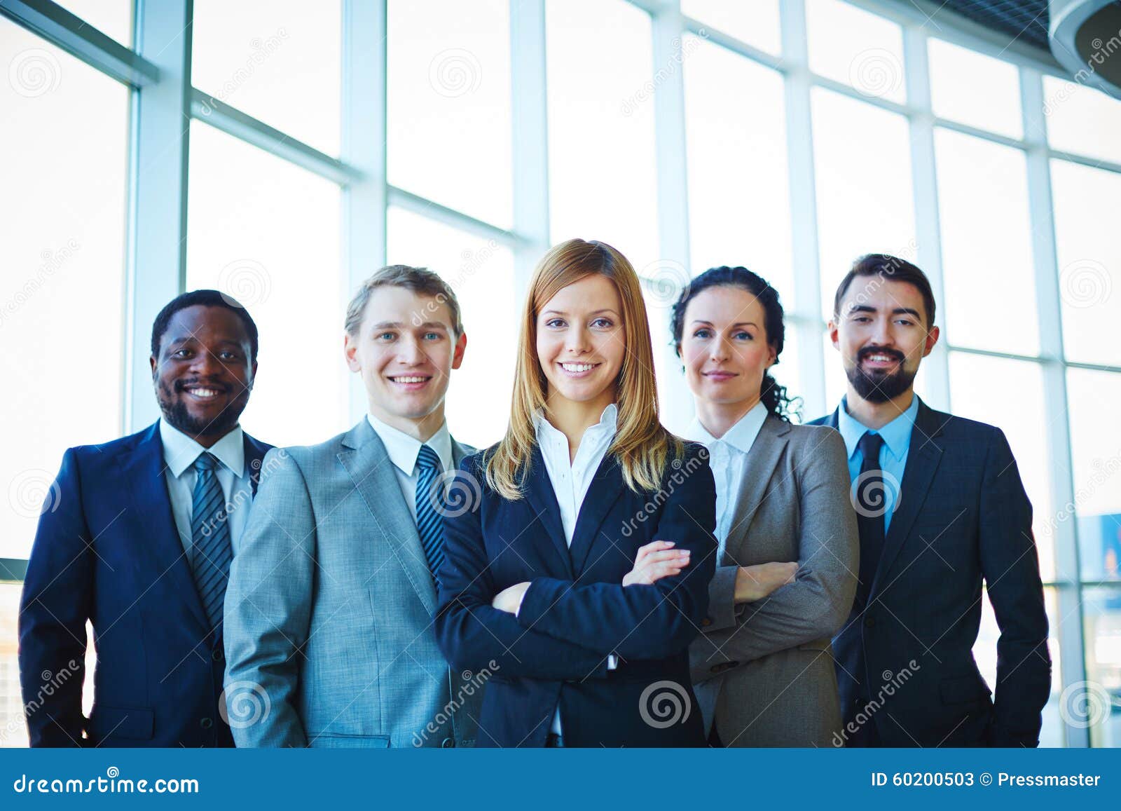 Group of employees stock image. Image of multiethnic - 60200503