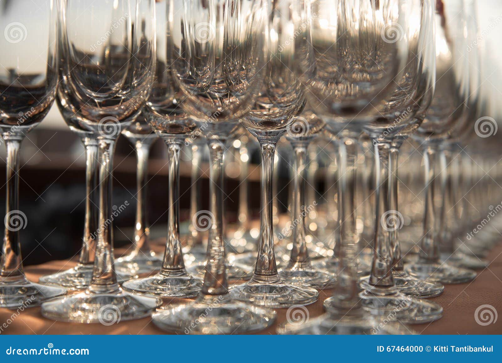 Group of Empty Cocktail Glasses Stock Photo - Image of bokeh, cheers ...