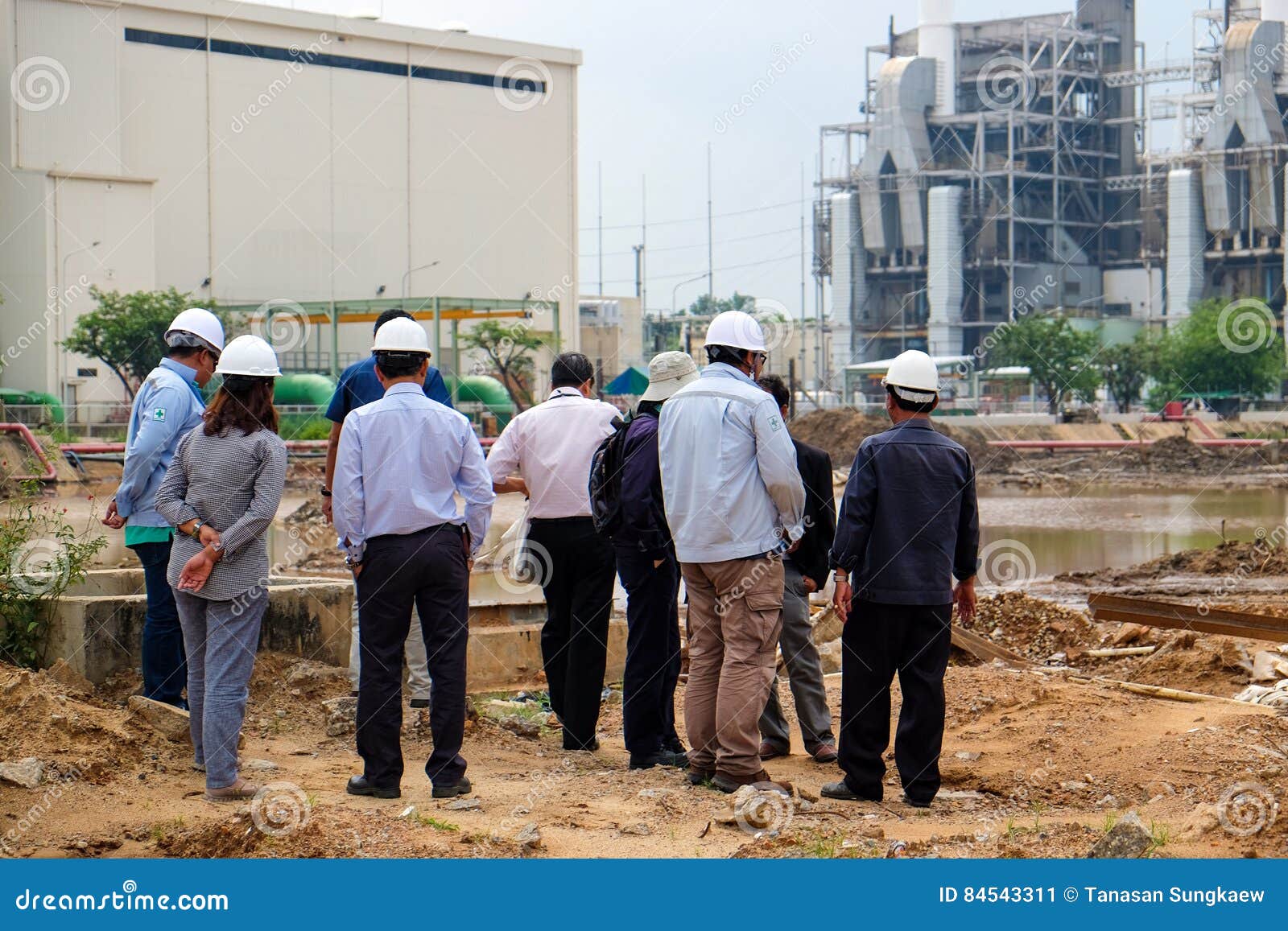 Group of Engineer Discussion Editorial Photo - Image of business ...