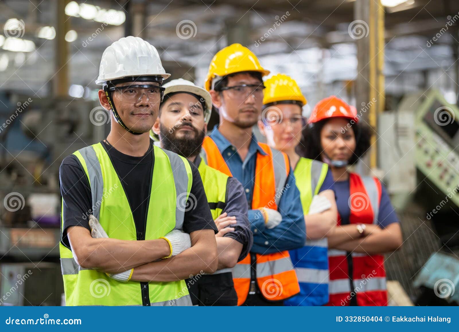 Group of Engineer Professional Successful Team Corporate Workers ...