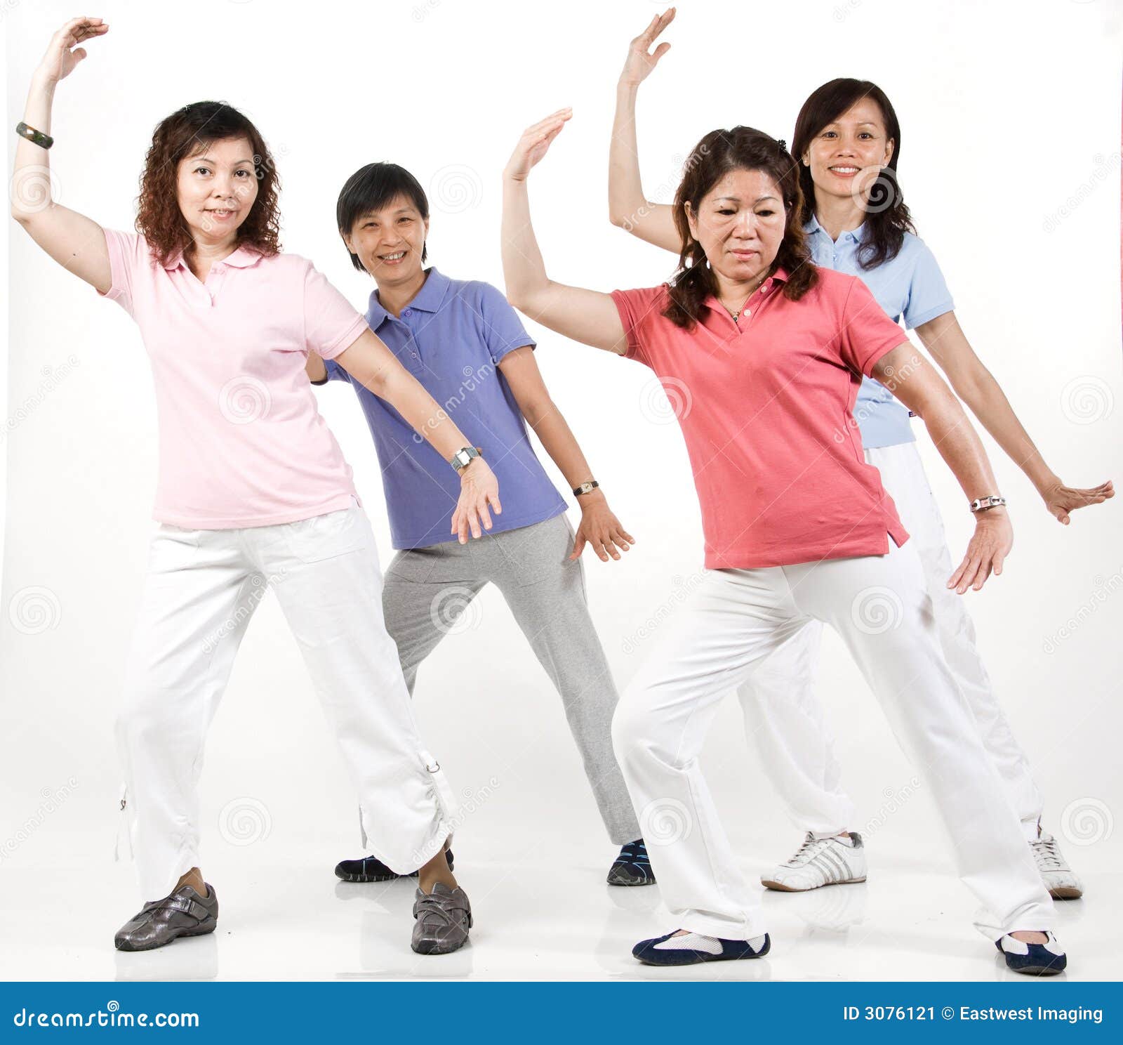 Group Exercise stock image. Image of friendship, group - 3076121