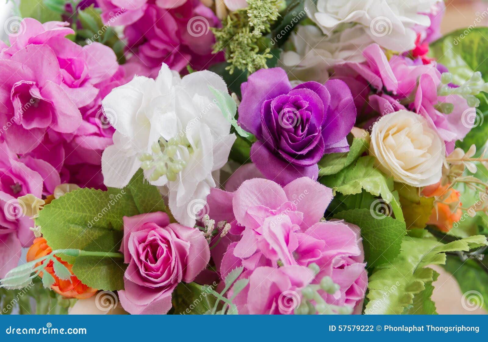 Group of Fabric Rose Flower Stock Photo - Image of still, bouquet: 57579222
