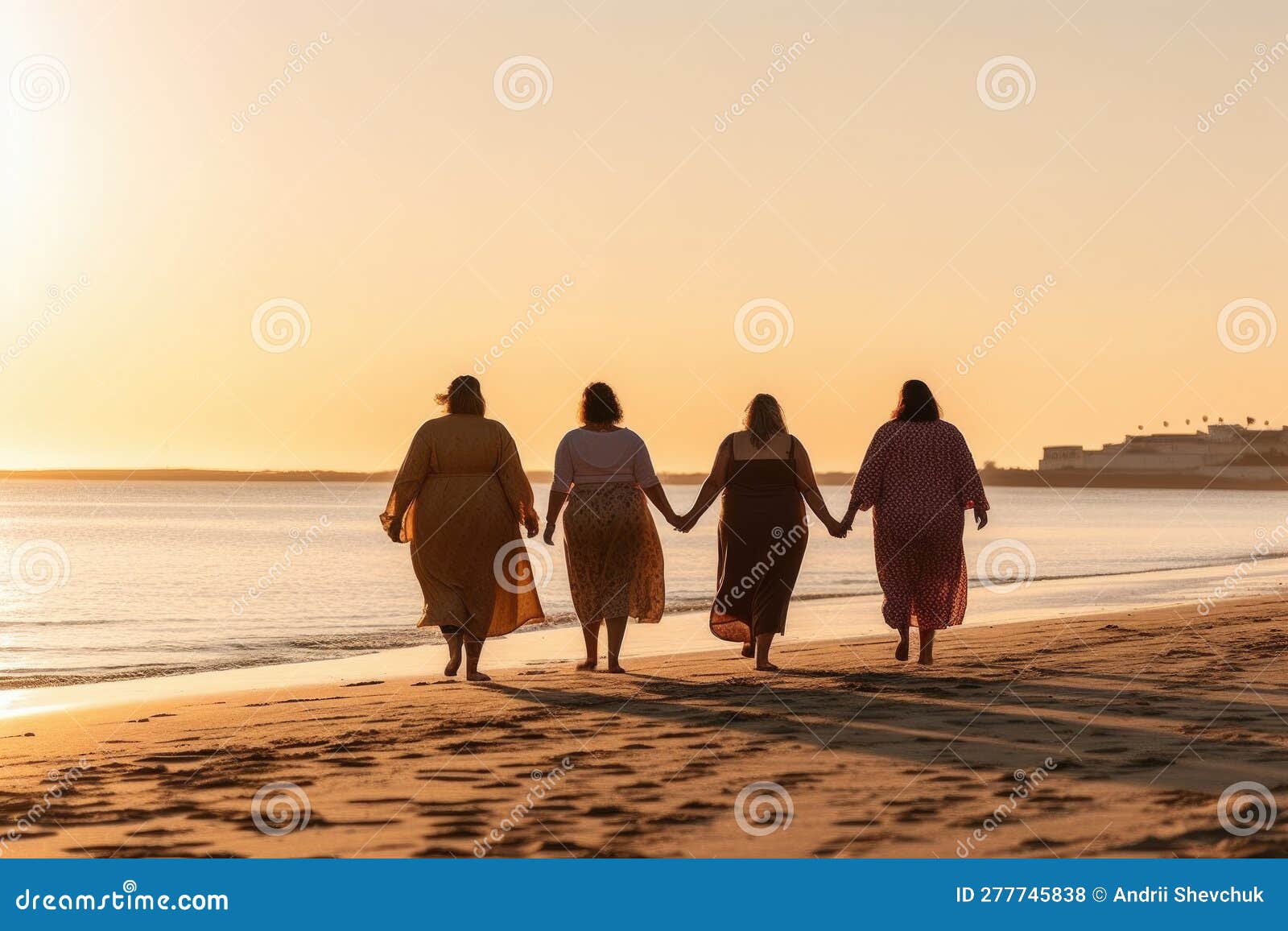 Group Of Fat, Overweight, Unhealthy Living People Is Running Or Jogging ...