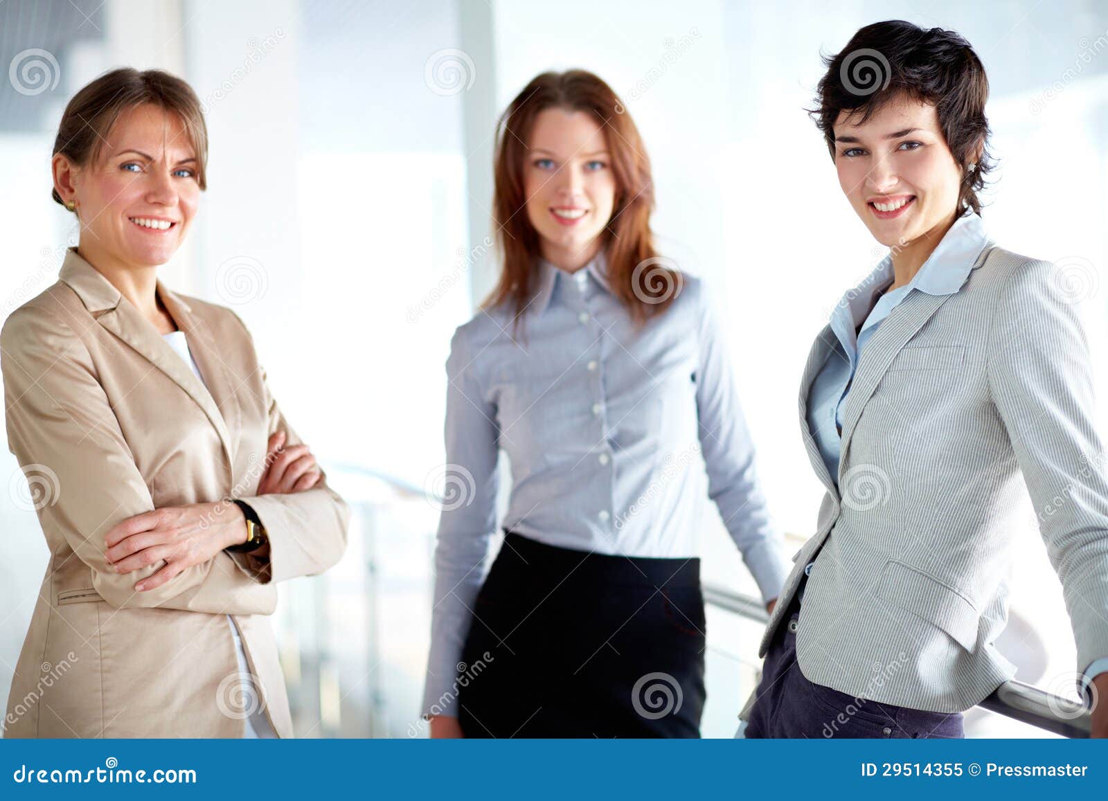 Group of females stock image. Image of executive, modern - 29514355