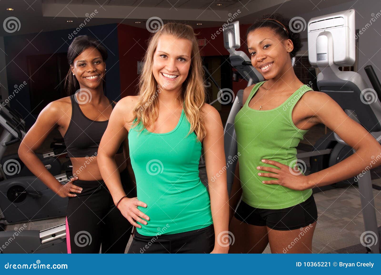 Group of fitness friends stock image. Image of achievement - 10365221