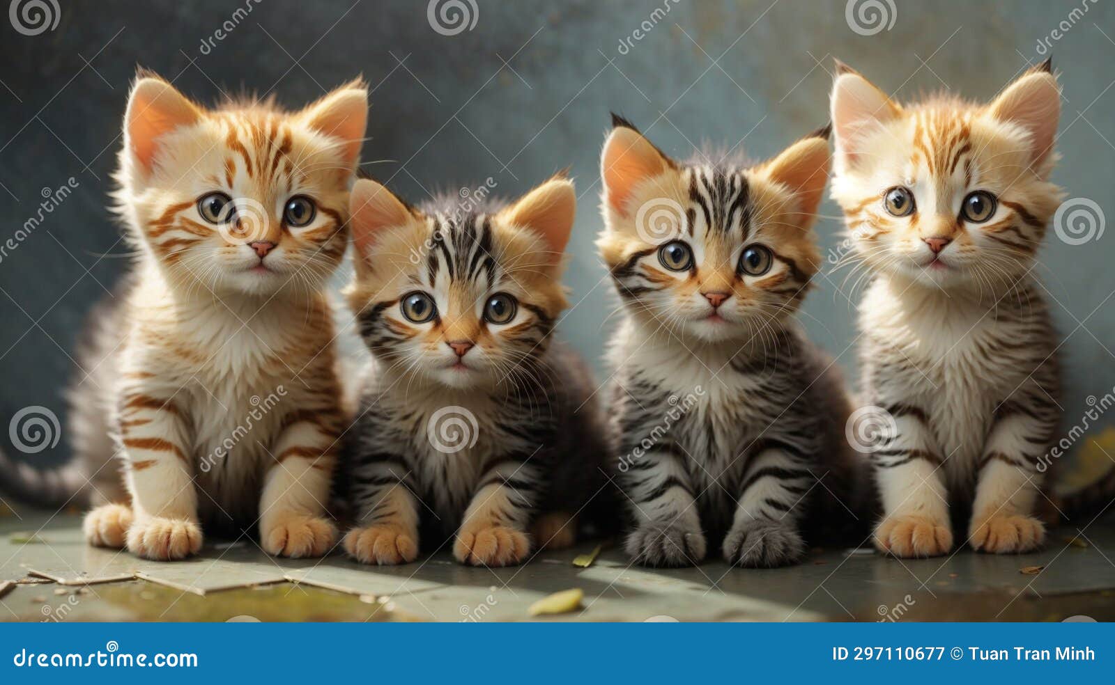 Little cats stock image. Image of mammal, wildlife, wildcat - 297110677