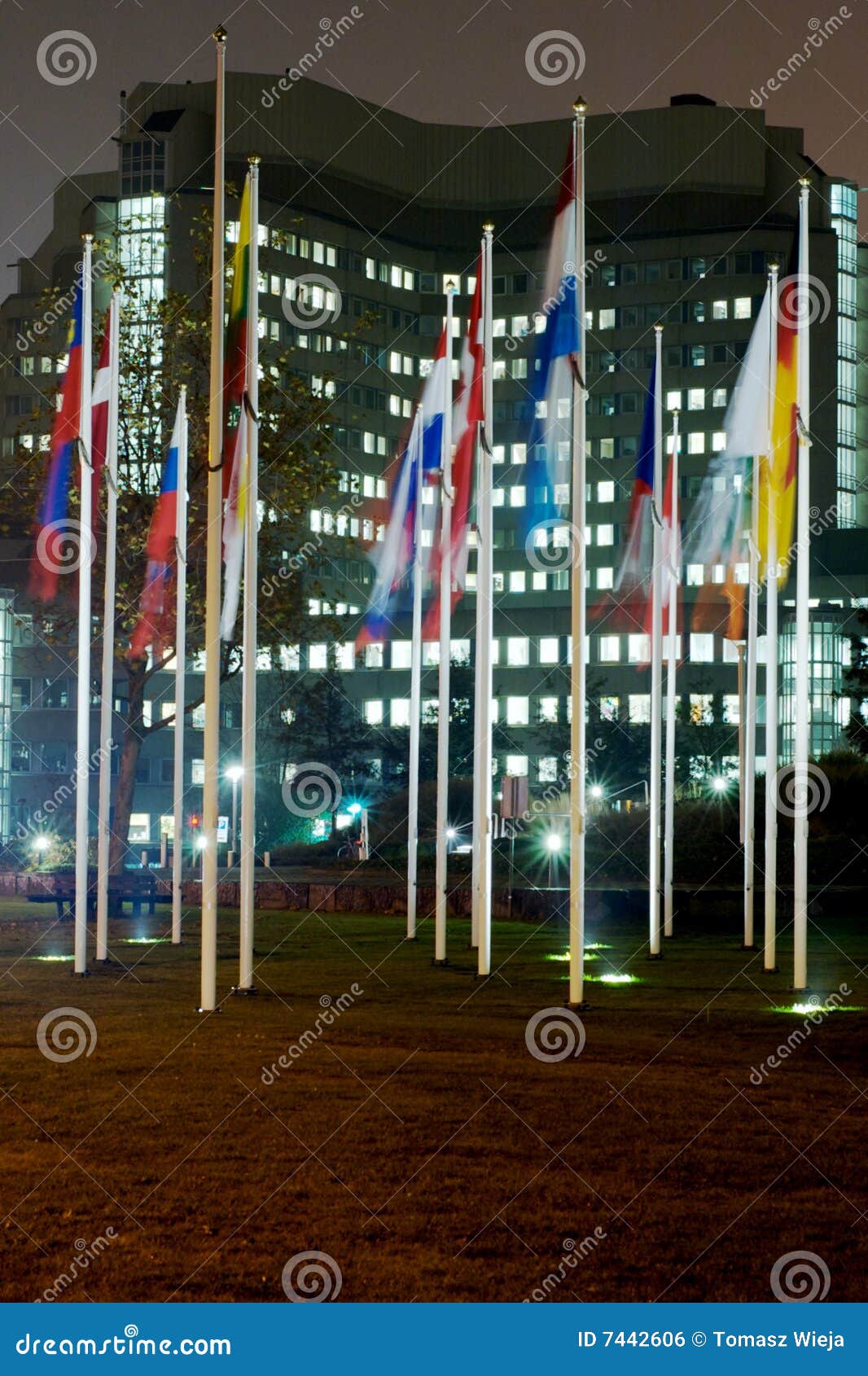 Group of flags stock photo. Image of sign, light, office - 7442606