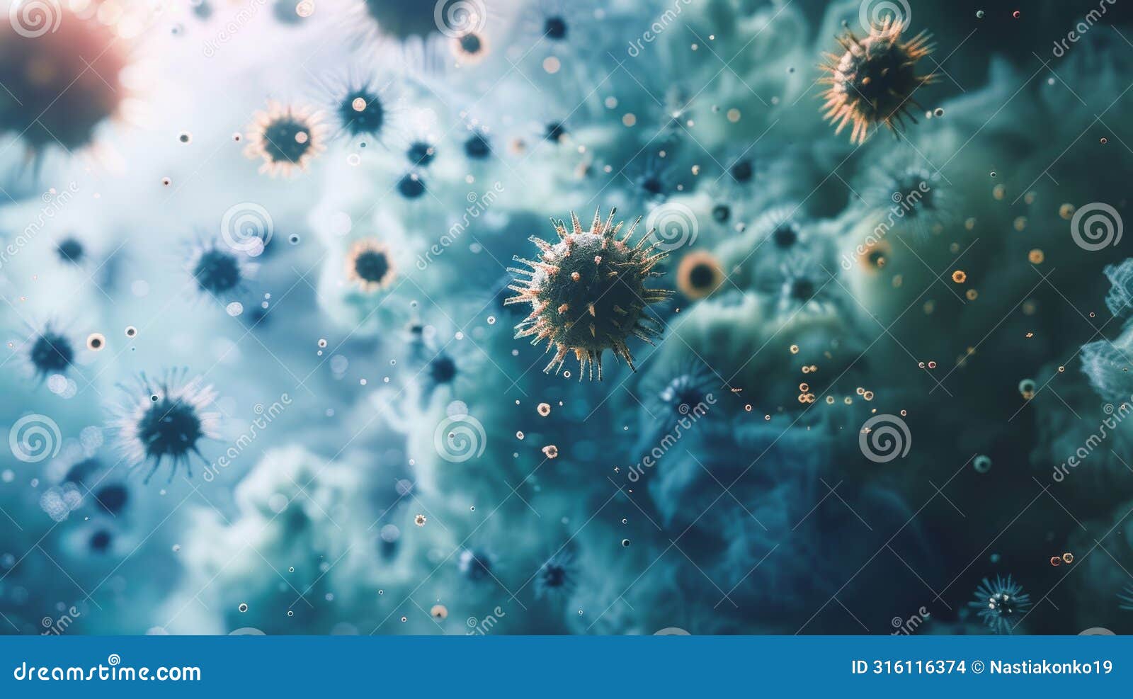 Group Of Germs The Multiplying Royalty-Free Stock Photo | CartoonDealer ...