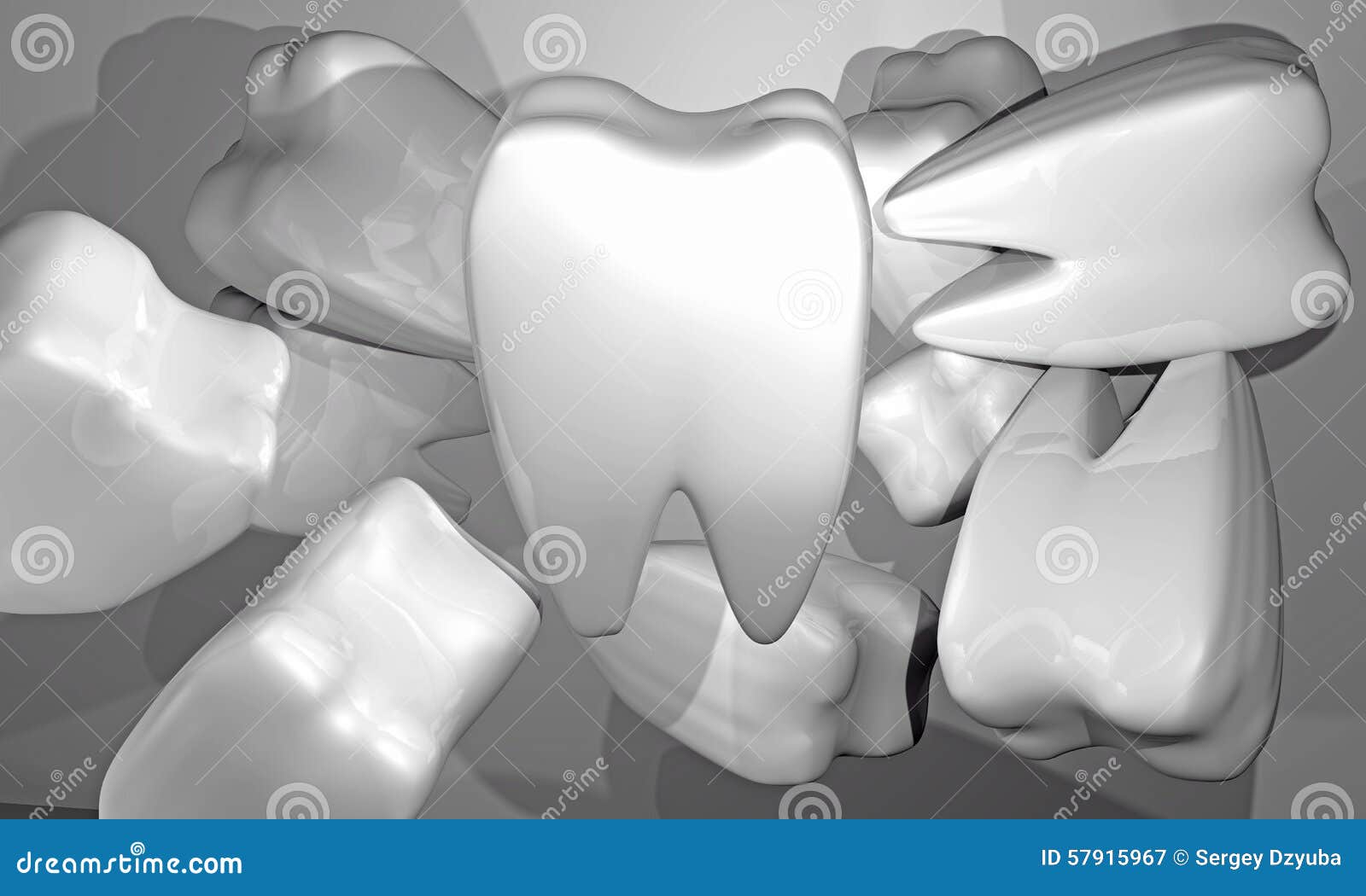 Group of flying teeth stock illustration. Illustration of dent - 57915967